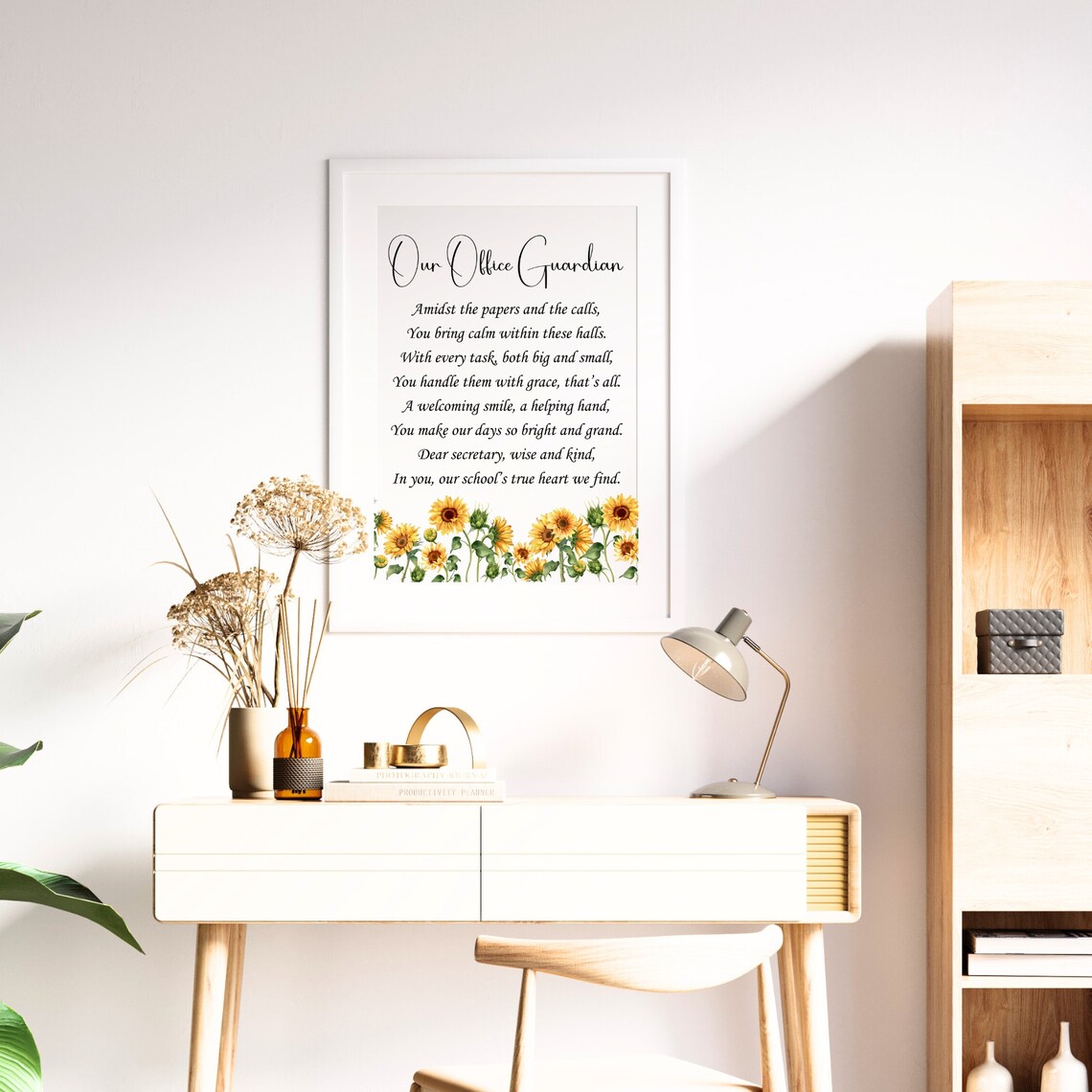School Secretary Poem Print: Our Office Guardian (digital Download) - Etsy