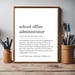 SLSO Definition Print, School Learning Support Officer Print, Teacher ...