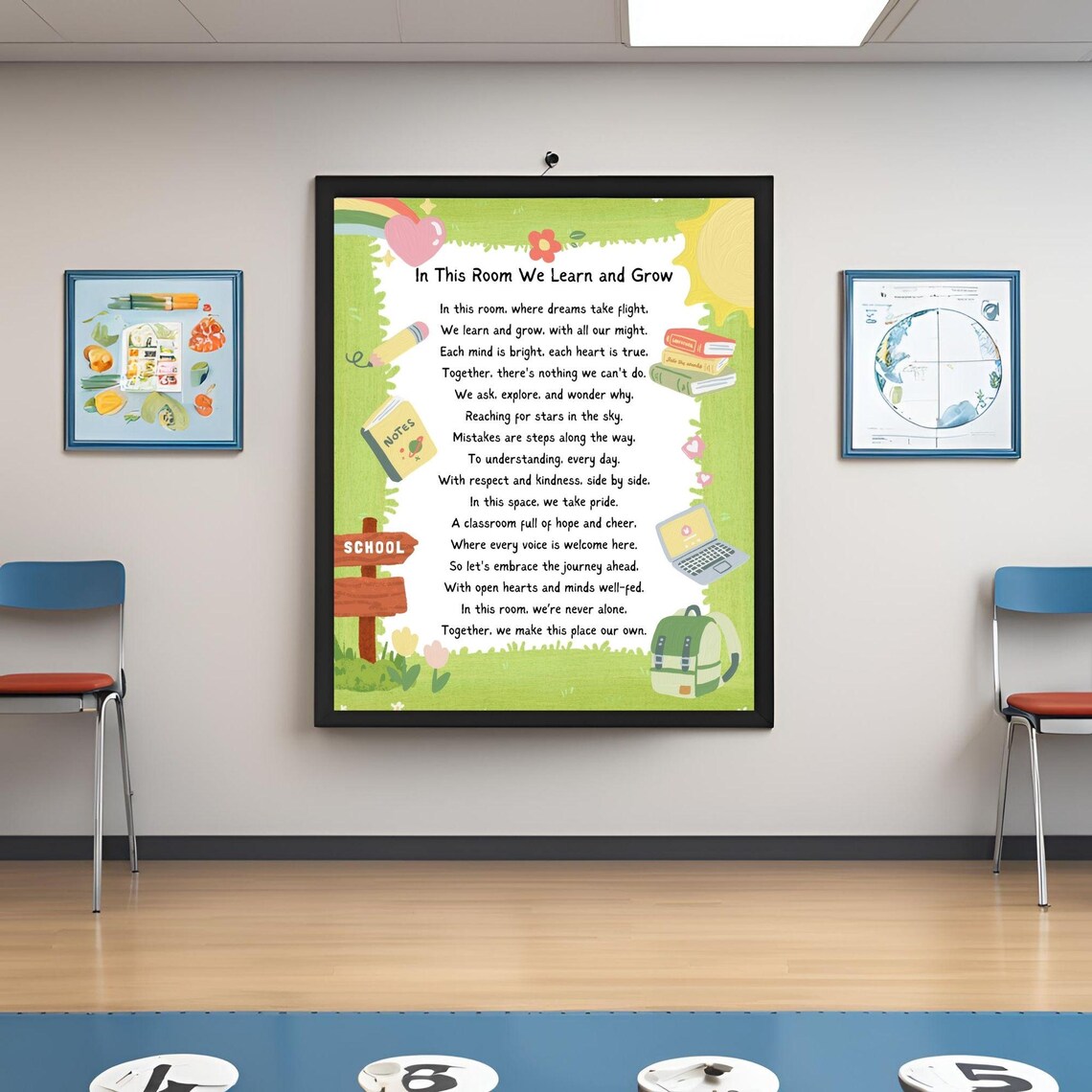 Classroom Poem Poster: Inspirational School Decor (digital Download) - Etsy