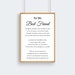 Best Friend Poem, Gift for Best Friend, Best Friend Printable Wall Art ...