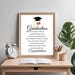 Graduation Poem Print: Class of 2026 Wall Art (digital Download) - Etsy