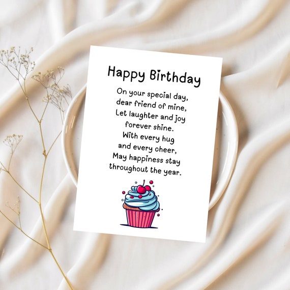 Beautiful Poems Greeting Cards Friends