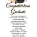 Graduation Poem Wall Art: Class of 2026 Gift (digital Download) - Etsy