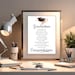 Graduation Poem Print: Class of 2026 Wall Art (digital Download) - Etsy