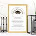 Inspirational Graduation Quote Print: Class of 2025 Gift (digital ...