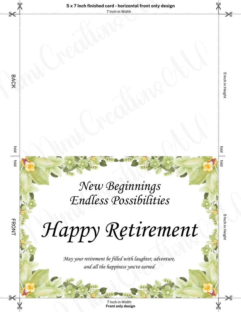 Happy Retirement Card, Retirement Greeting Card Printable, Retirement ...