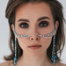 Face Chain, Face Jewelry, Head Jewelry, Wedding Jewerly, Body Jewelry ...
