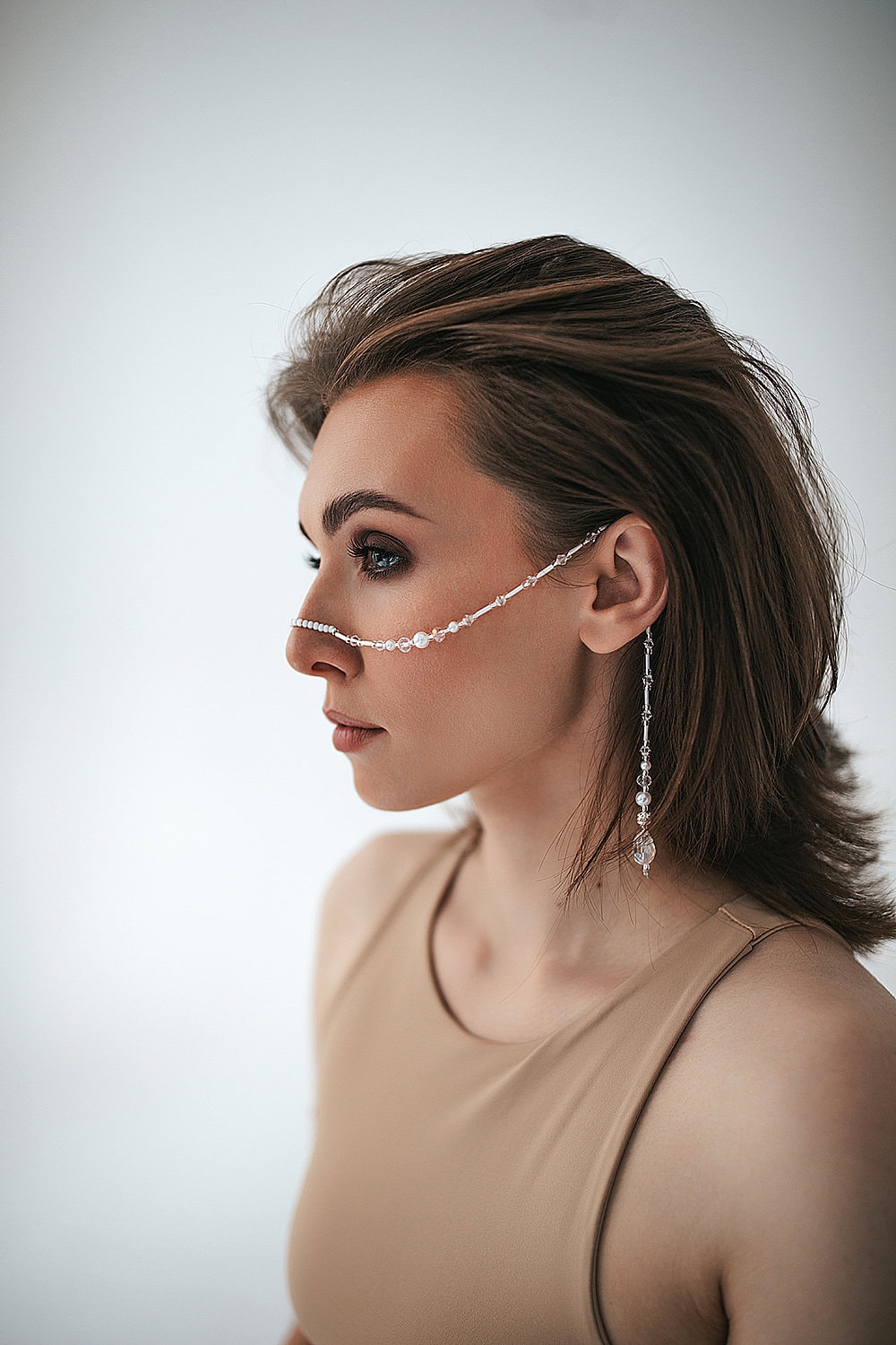 Face Chain Face Jewelry Head Jewelry Wedding Jewerly Body - Etsy