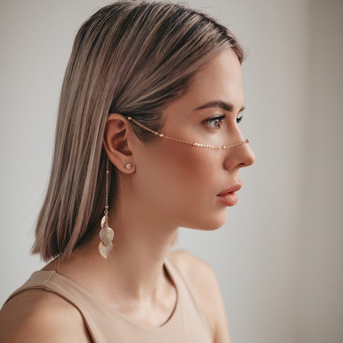 Face Chain Face Jewelry Head Jewelry Wedding Jewerly Body - Etsy