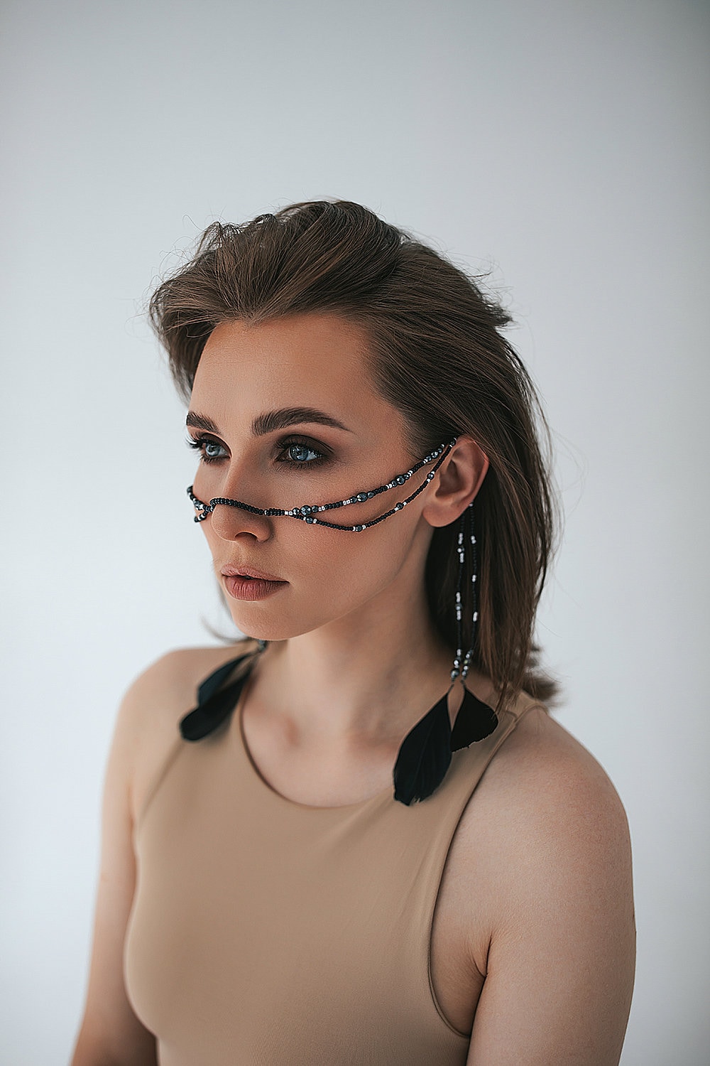 Face Chain Jewelry Face Jewelry Body Jewelry Festival - Etsy