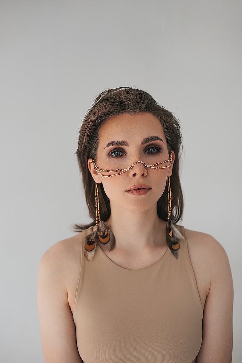 Face Chain , Face Jewelry, Body Jewelry, Festival Jewelry, Body Chain ...