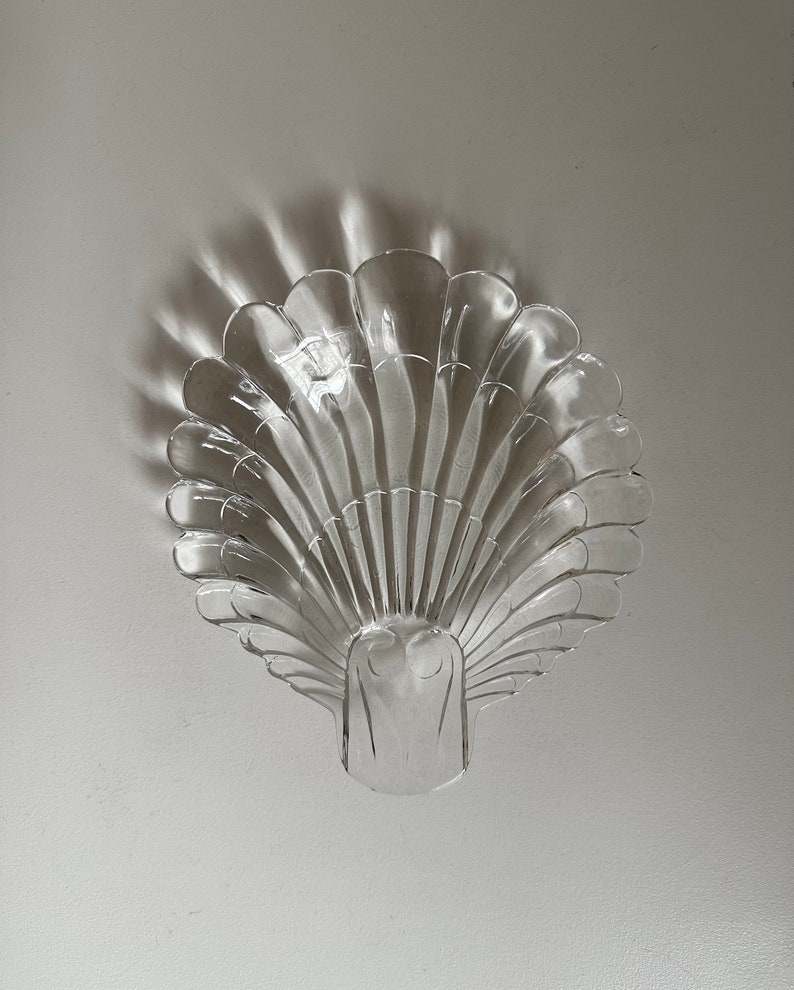 Vintage Glass Shell Appetizer/dessert Dishes, Set of 4 - Etsy