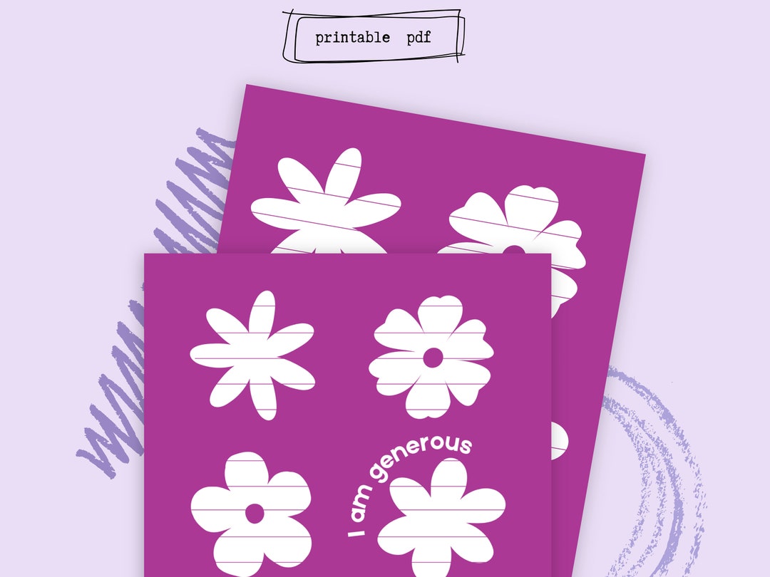I Am Generous ~ Printable Affirmation Poster - Etsy