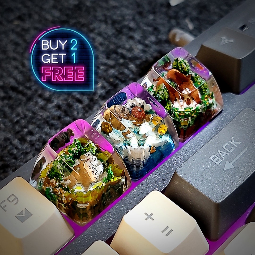 Ice Age Keycap , Artisan Keycap , Custom Keycap , Movie Keycap ...