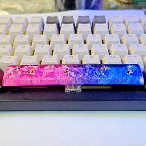 Spacebar Resin Keycap, Spacebar Koi Fish ,keycaps Artisan, Spacebar ...