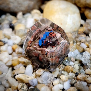 Spider Artisan Keycap for Mechanical Keyboard, Superhero Keycap ...