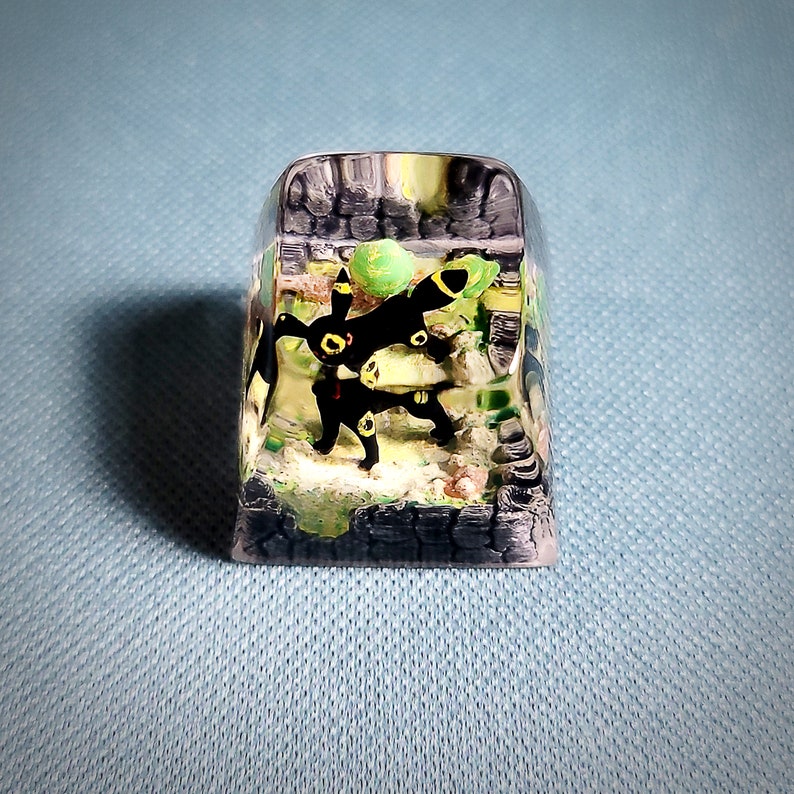 Umbreon Keycap EPOXY Resin Keycap Pokemon Keycap Special - Etsy