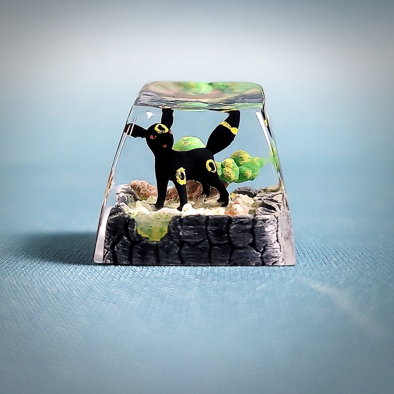 Umbreon Keycap EPOXY Resin Keycap Pokemon Keycap Special - Etsy