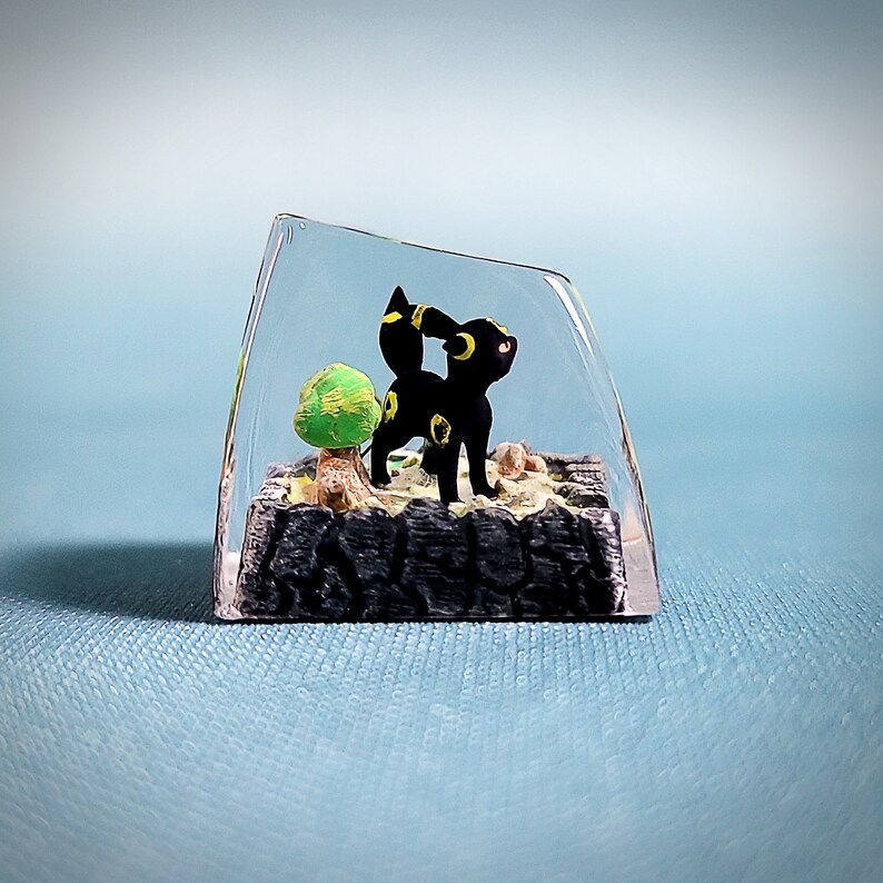 Umbreon Keycap EPOXY Resin Keycap Pokemon Keycap Special - Etsy
