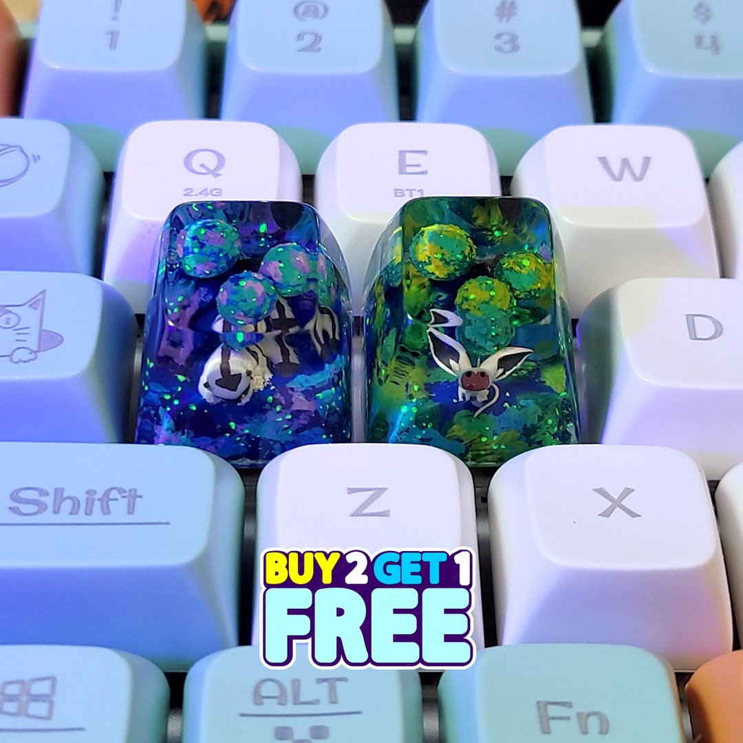 APP.A & Mom0 Sleeping in the Firefly Forest Keycaps Artisan - Etsy ...