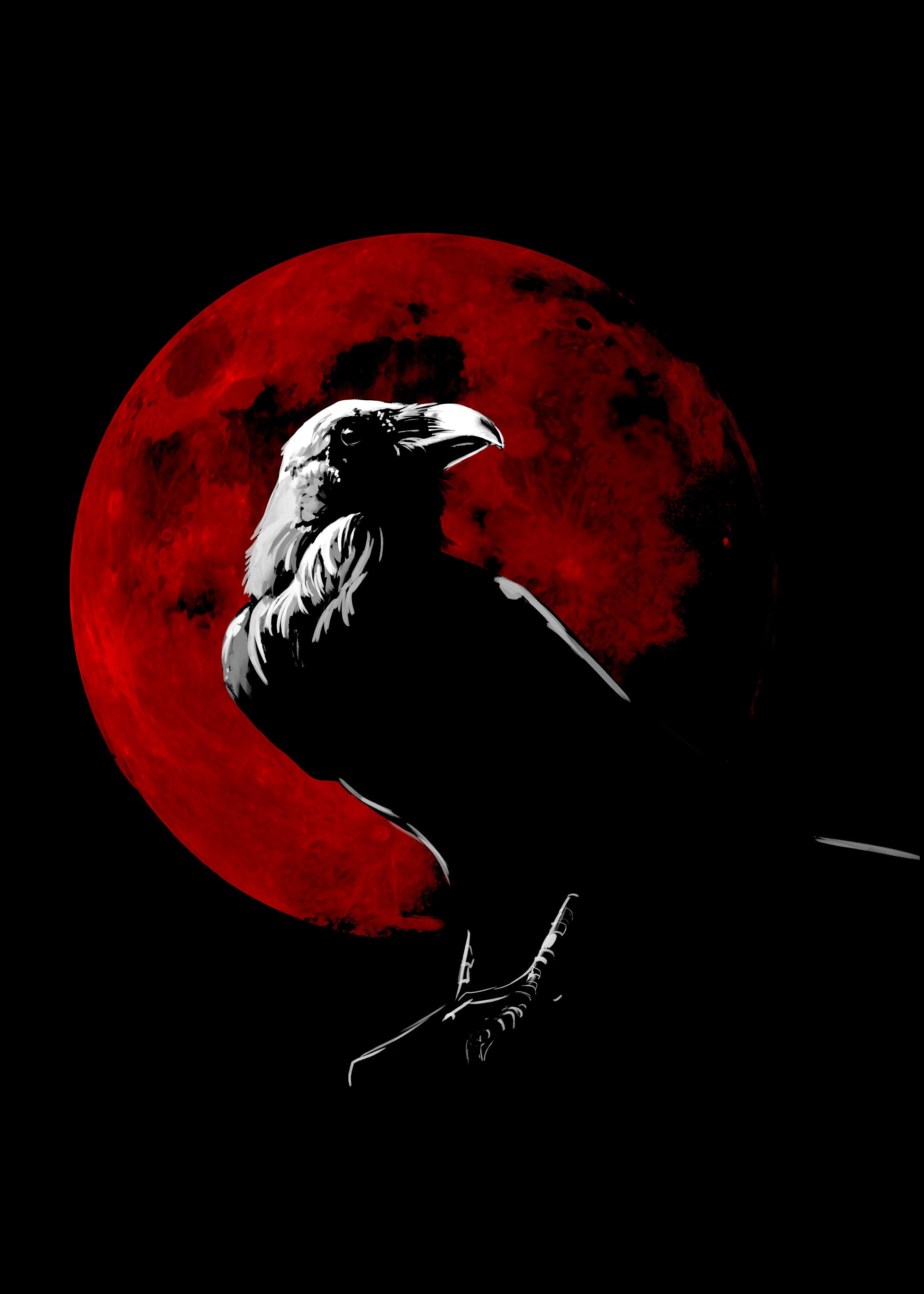 Raven Lovers, Instant Download, Edgar Allen Poe Inspired Raven, the ...