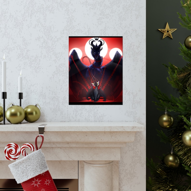 Darkstalker Poster, Poster, Wings of Fire, Wof, Dragon, Fantasy, No-ai ...
