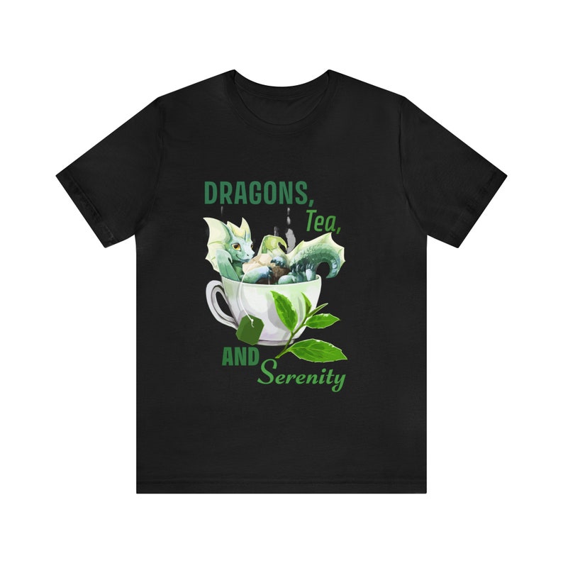 Tea Dragon, Mint Tea, Dragon, Cute Dragon in Tea Cup, Tea Cup, Cute ...