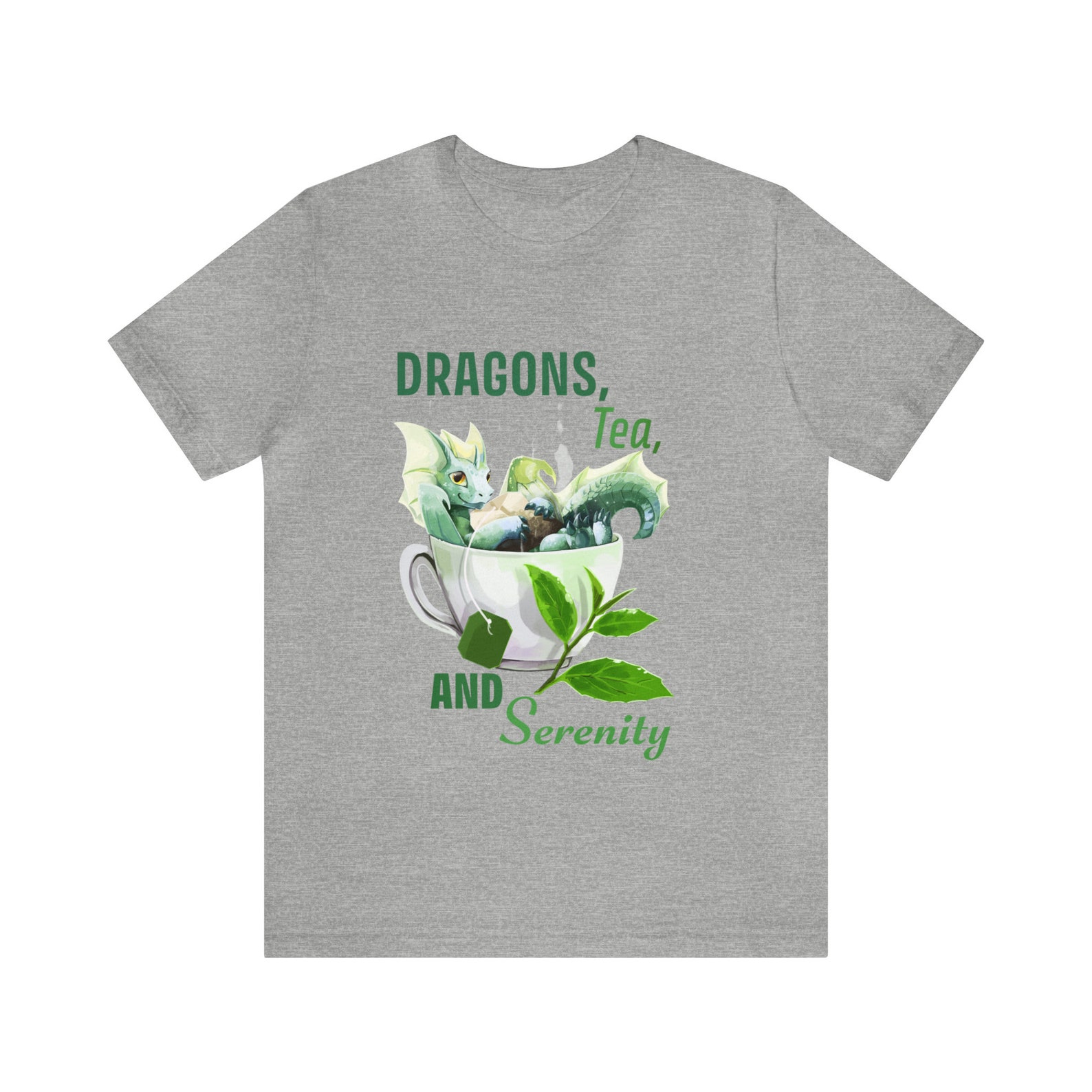 Tea Dragon, Mint Tea, Dragon, Cute Dragon in Tea Cup, Tea Cup, Cute ...