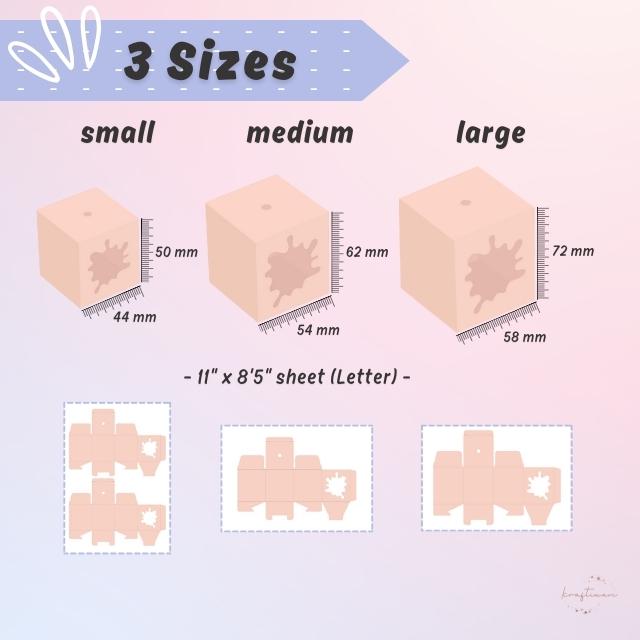 Cake Pop Box Template and Frame | Digital Download| DIY Custom Cake Pop ...