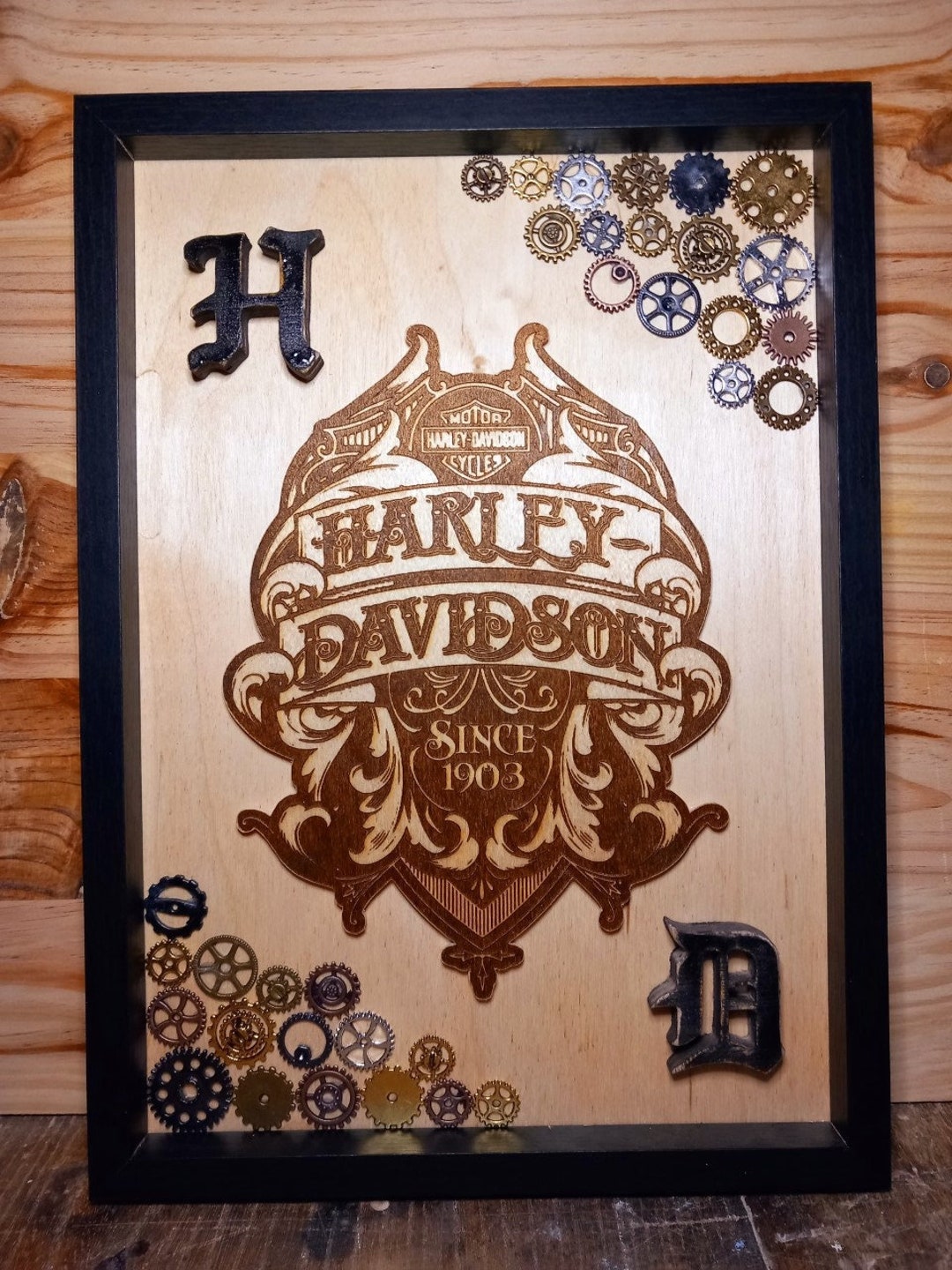 Painting harley-davidson - Etsy