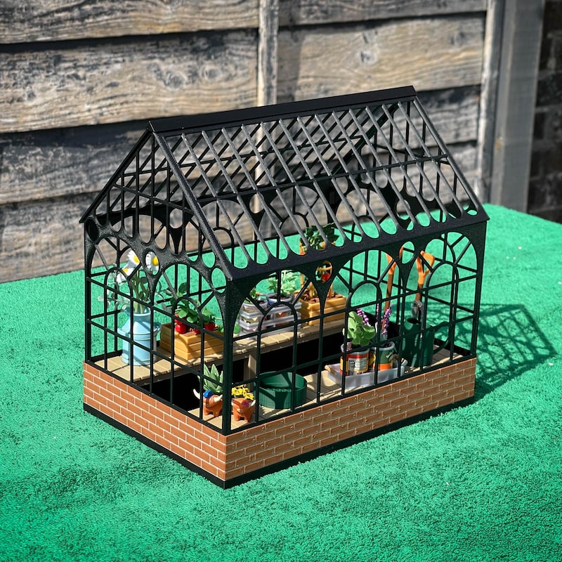 1/6 Scale Greenhouse - Etsy UK