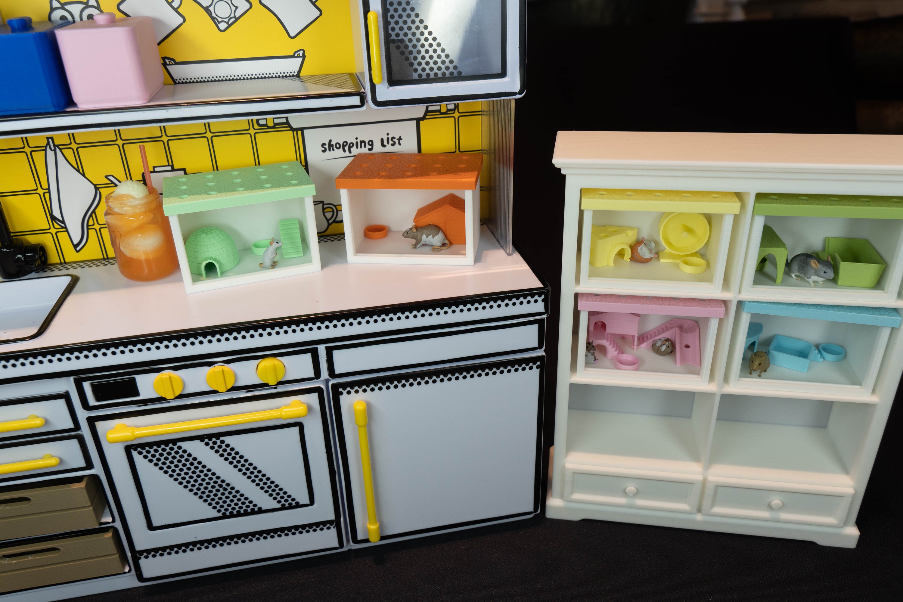 6x Pets, Cages & Bookcase - Miniverse Compatible - Etsy