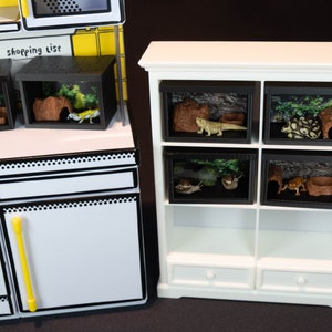 6x Pets, Vivariums & Bookcase - Miniverse Compatible - Etsy