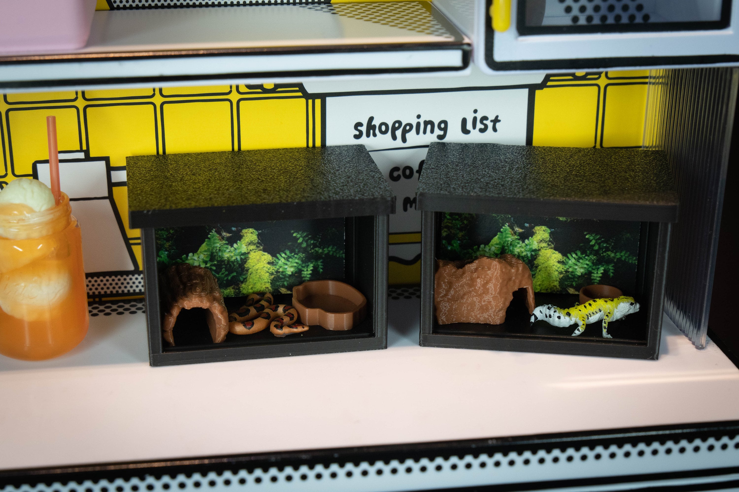 6x Pets, Vivariums & Bookcase - Miniverse Compatible - Etsy