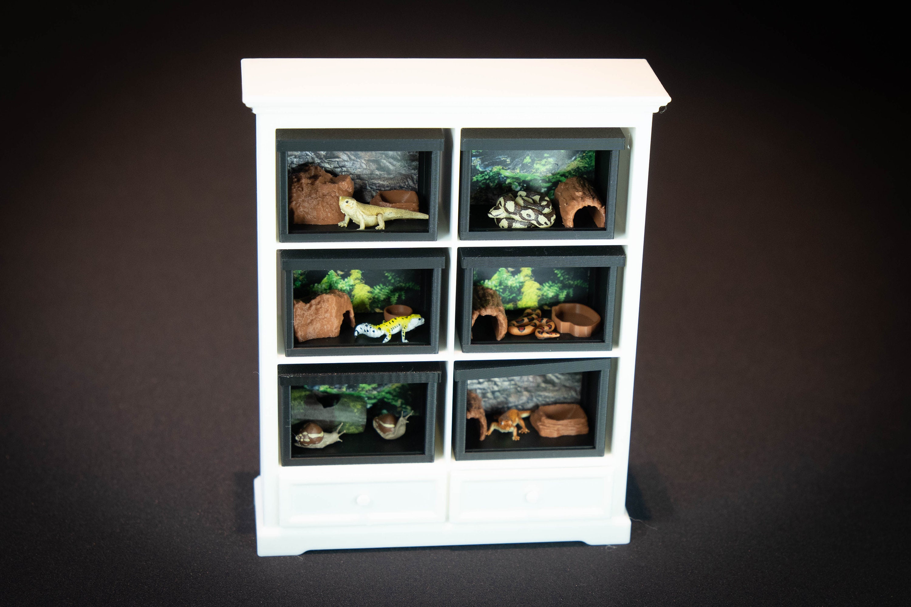 6x Pets, Vivariums & Bookcase - Miniverse Compatible - Etsy