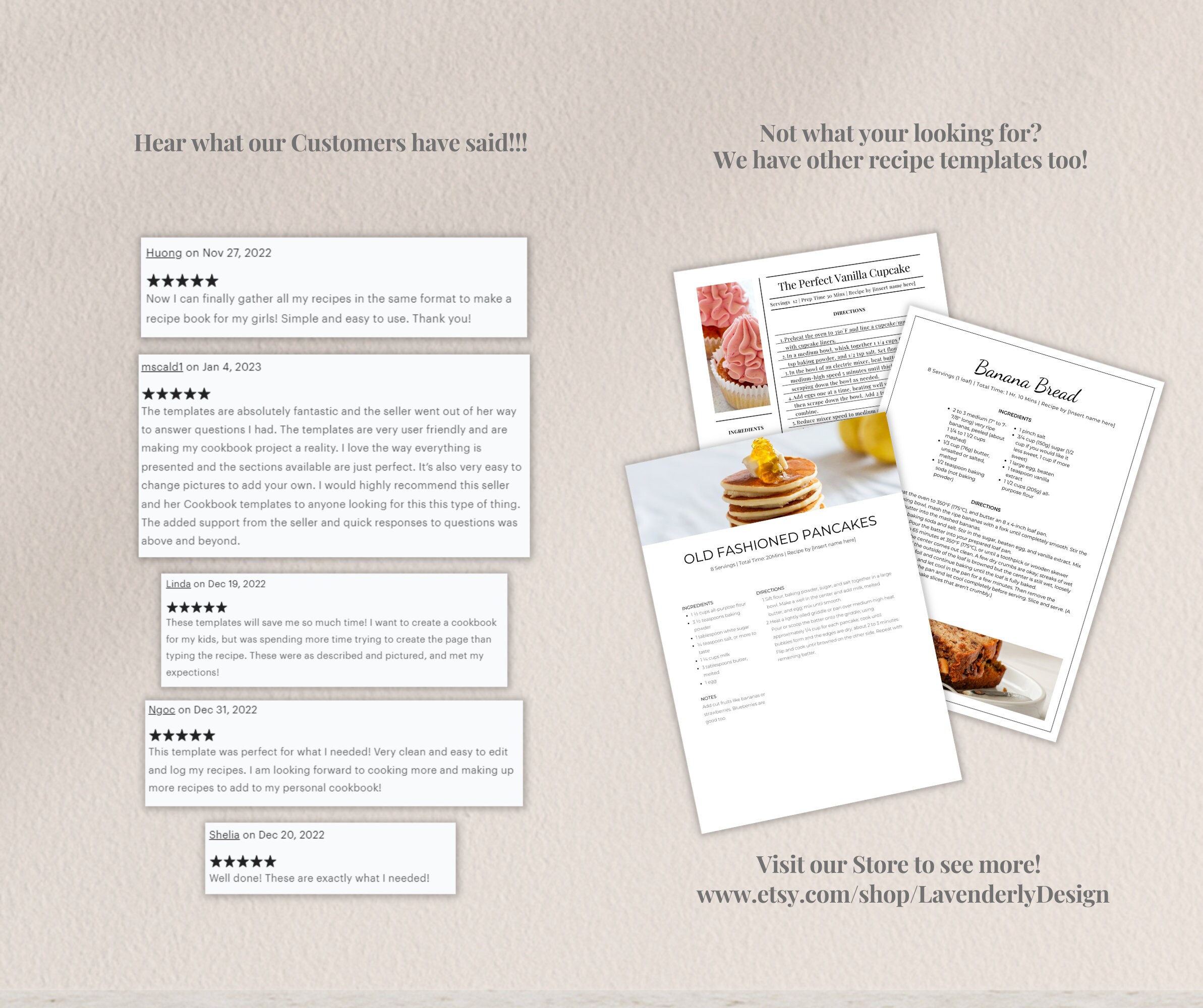 4 Editable Microsoft Word Recipe Template, Recipe Sheet Template ...