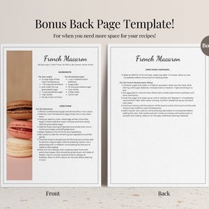 4 Farmhouse Recipe Design Template, Editable Google Docs Recipe ...
