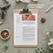 Microsoft Word Recipe Template, 4 Editable Recipe Binder Template ...