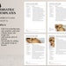 4 Editable Google Docs Recipe Template, Recipe Sheet Template, Recipe ...