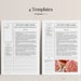 Google Docs Recipe Template, 4 Editable Recipe Binder Templates, Recipe ...