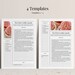 Microsoft Word Recipe Template, 4 Editable Recipe Binder Template ...