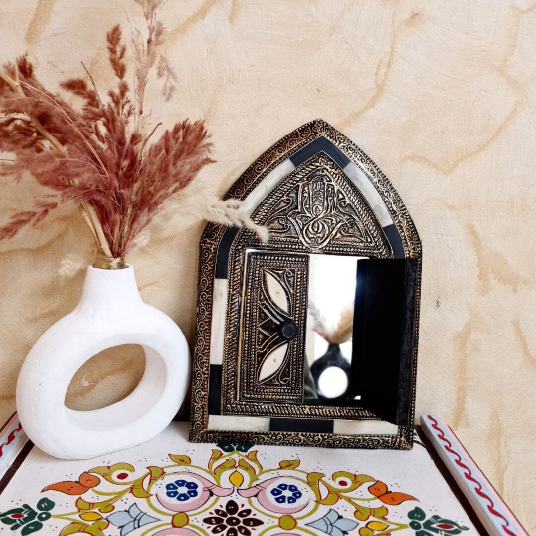 Moroccan Wall Mirror Handmade Wall Mirrors, Wooden Mirror Art Frame ...