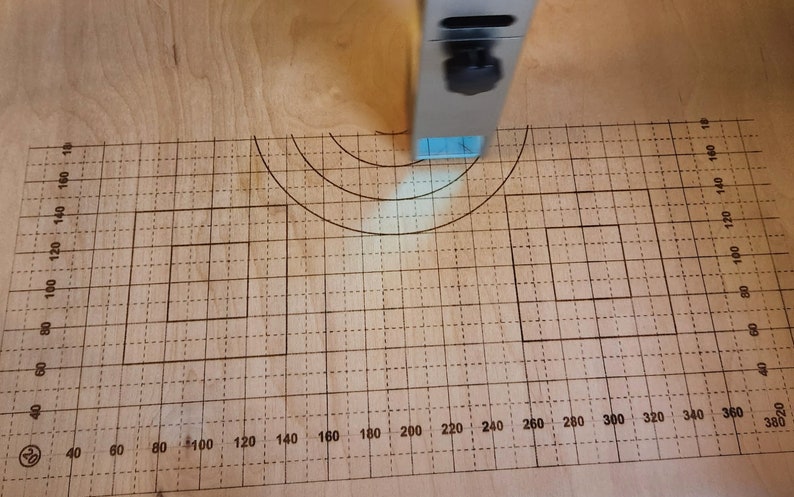 Basic Waste Grid 410x400 Mm Laser Machine. Ready Lightburn File ...