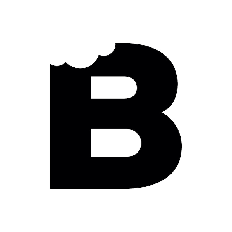 Monogram Svg Bite Svg Mouse Bite Svg Mouse Bite Fonts Svg, Nibbled Svg ...