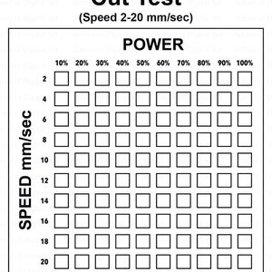 Basic Test Grid Bundle Cut and Engrave Files for Xtool Creative Space ...