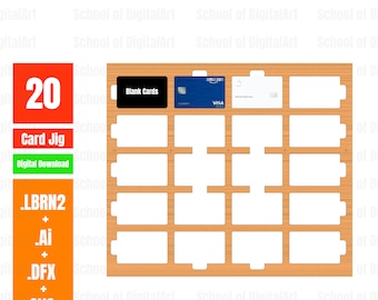 Metal Business Card Jig, 3.4 X 2.1 Inches - Common Credit Card Size ...