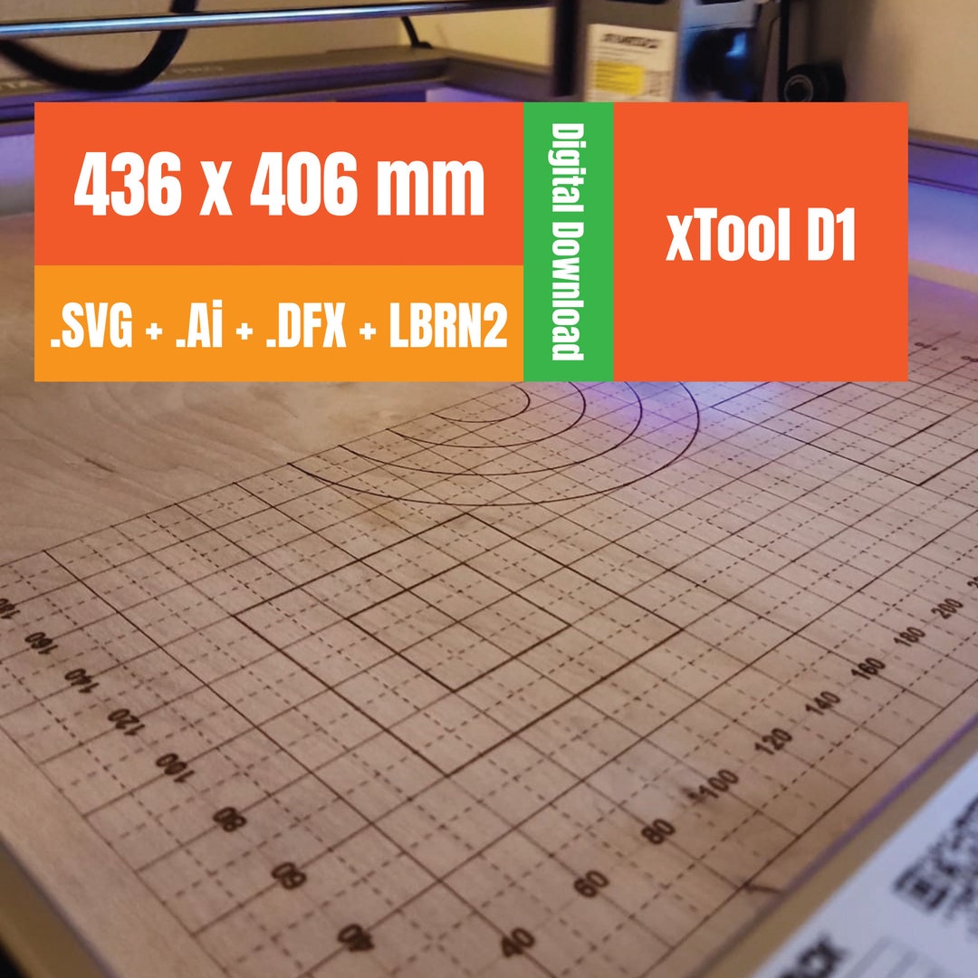 XTOOL D1 Pro 10 W Basic Waste Grid for 17"x16" ( You Will Have 430 X 400 Mm) Laser Machine ...