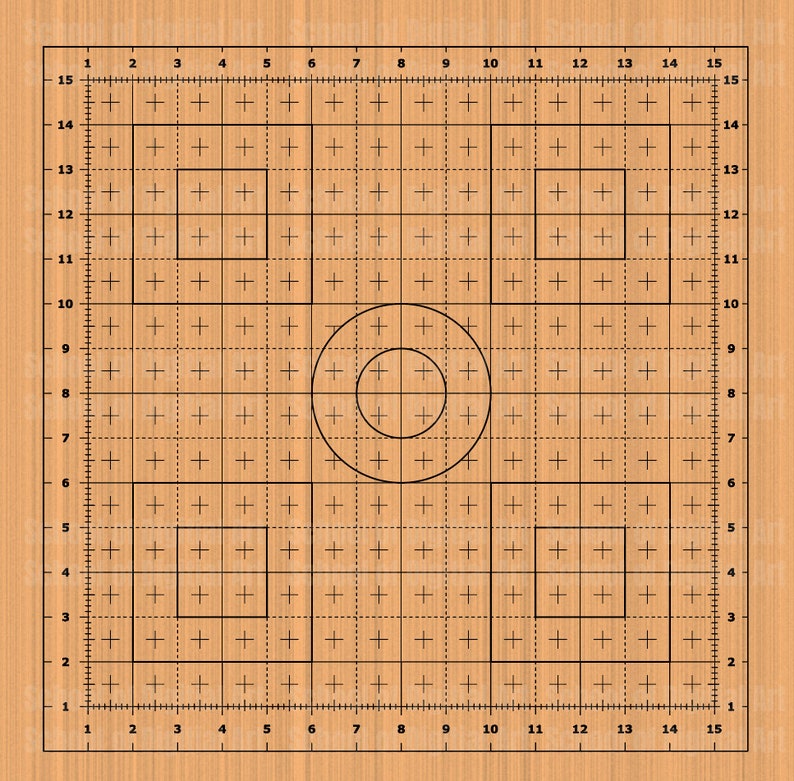 Basic Waste Wood Grid 15.75 X 15.75 Inches equals to 400x400 Mm for ...