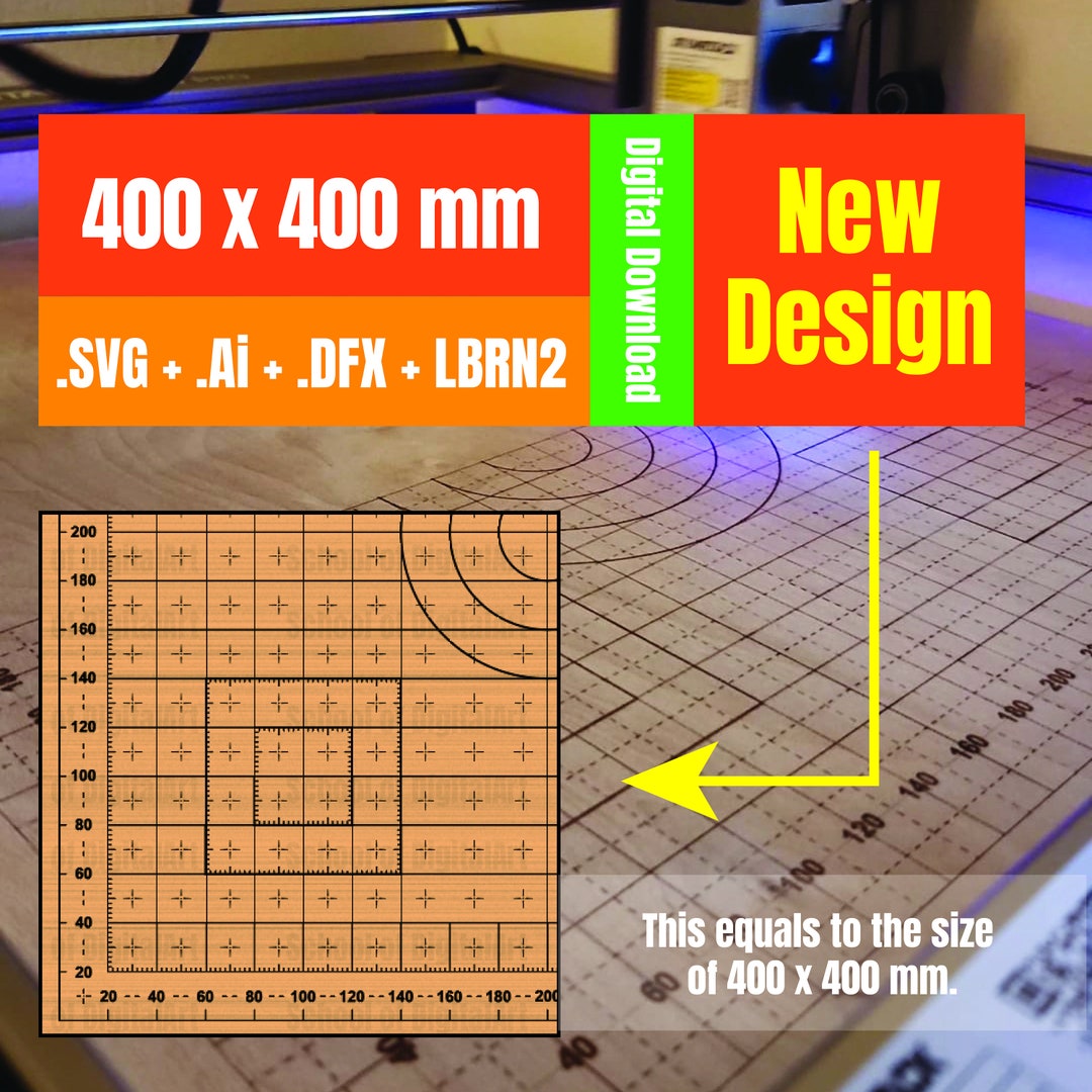 Basic Waste Grid 400x400 Mm for Ortur Laser Machine, Xtool, Glowforge ...
