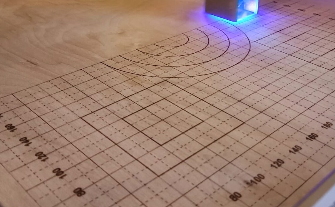 Basic Waste Grid 410x400 Mm Laser Machine. Ready Lightburn - Etsy